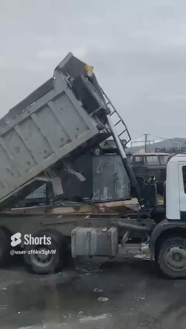 Гидроцилиндр на  Scania 4-х осную. АТЛАНТ ГИДРАВЛИК