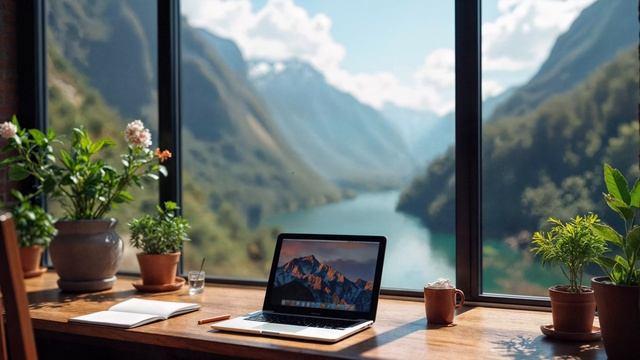 Lo-Fi атмосфера, спокойная музыка без слов 4К /лоу-фай/ Chill music Lo-Fi 4K