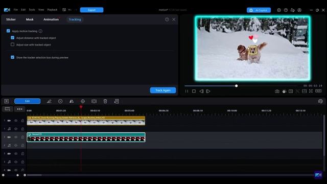 Основы 14 Новинка Быстрое отслеживание движения объекта и привяка к нему графики