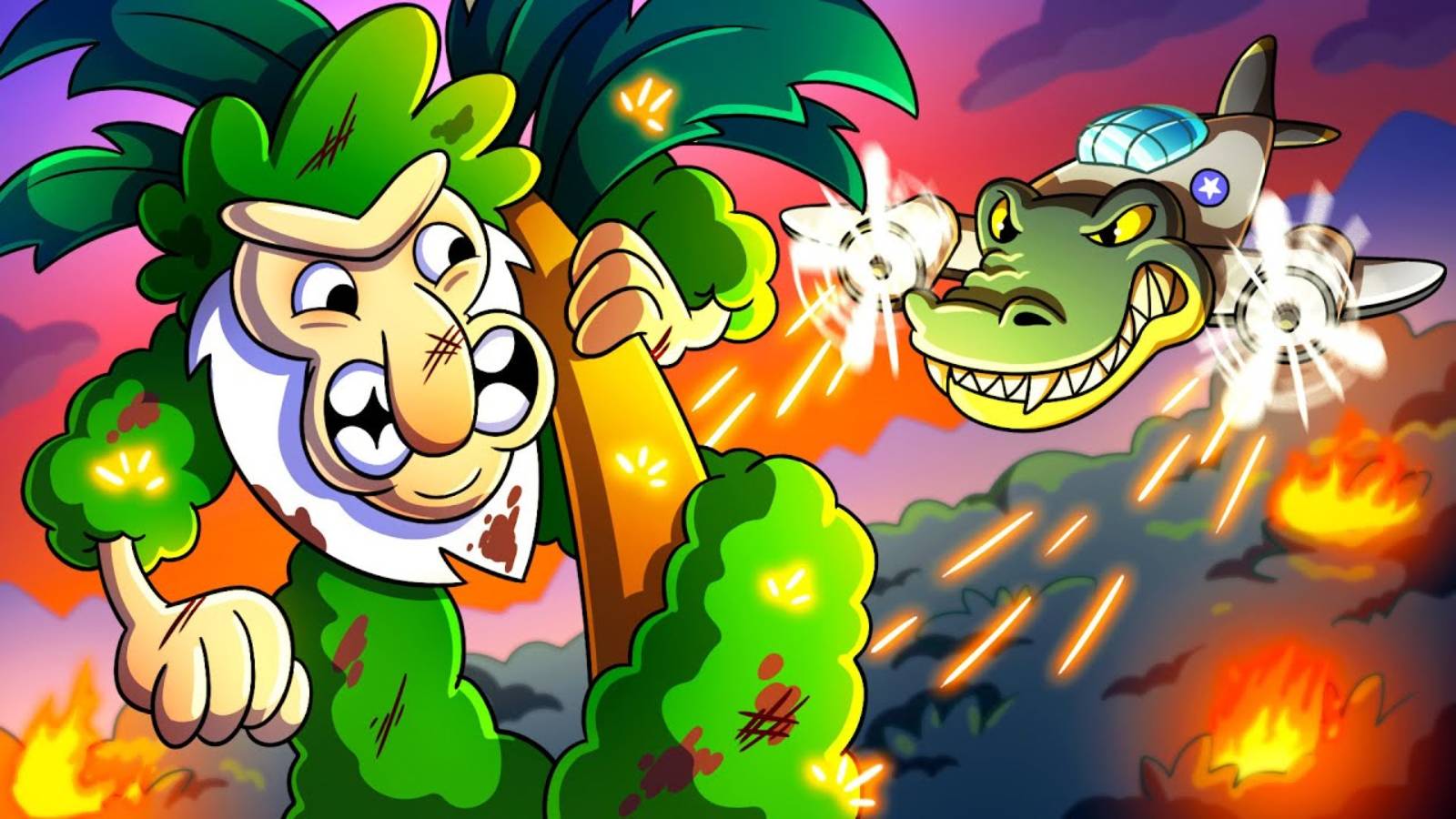 Бомбардиро Крокодило против Брр Брр Патапима Анимация Мультик