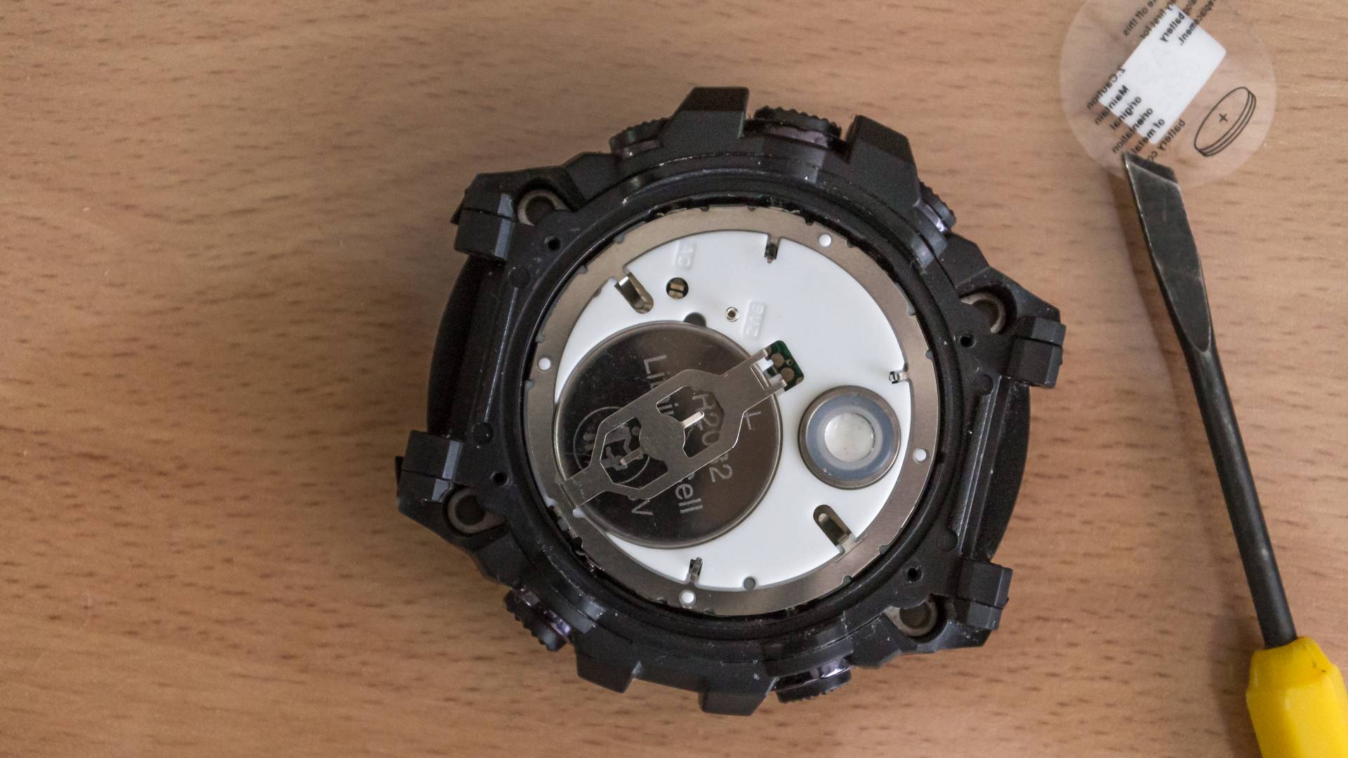 SKMEI 1358 - Замена батарейки