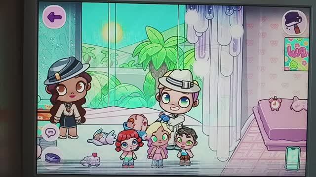 Лучшая семейка Артём с детьми пошёл в лабораторию.🧪 1ч. Аватар ворлд.