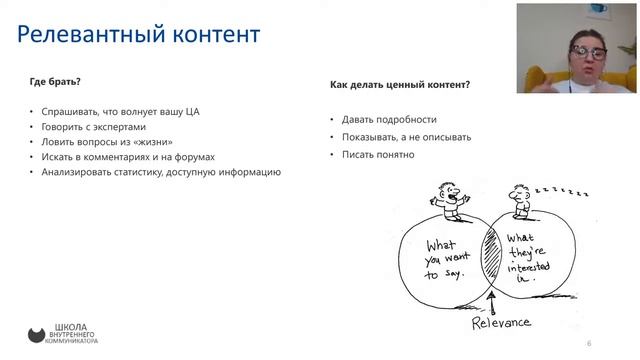 Открытый урок 1 курса КОНТЕНТ-МЕНЕДЖМЕНТ, София Семенова