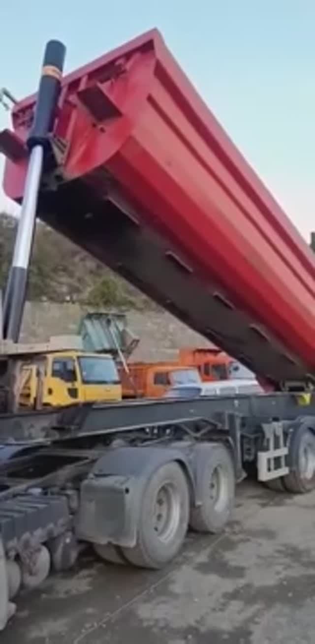 Гидроцилиндр подъема кузова Grunwald Аналог HYVA FC 169-5-07130-000A-K0343_ATL 179 5 7130