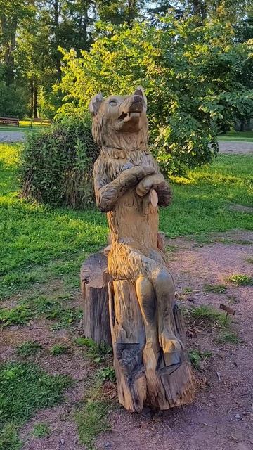 Карелия 2024. Олонец. Городской парк. Июль 2024г (Часть 1)