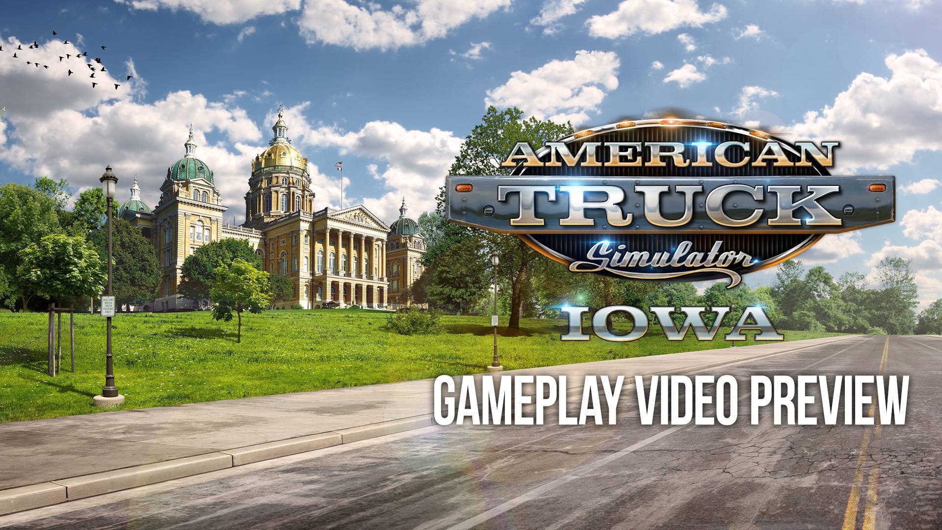 American Truck Simulator: Геймплей штат Айова