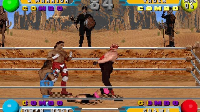 WWF In Your House PC MS-DOS - Vader playthrough for the World Heavyweight Title