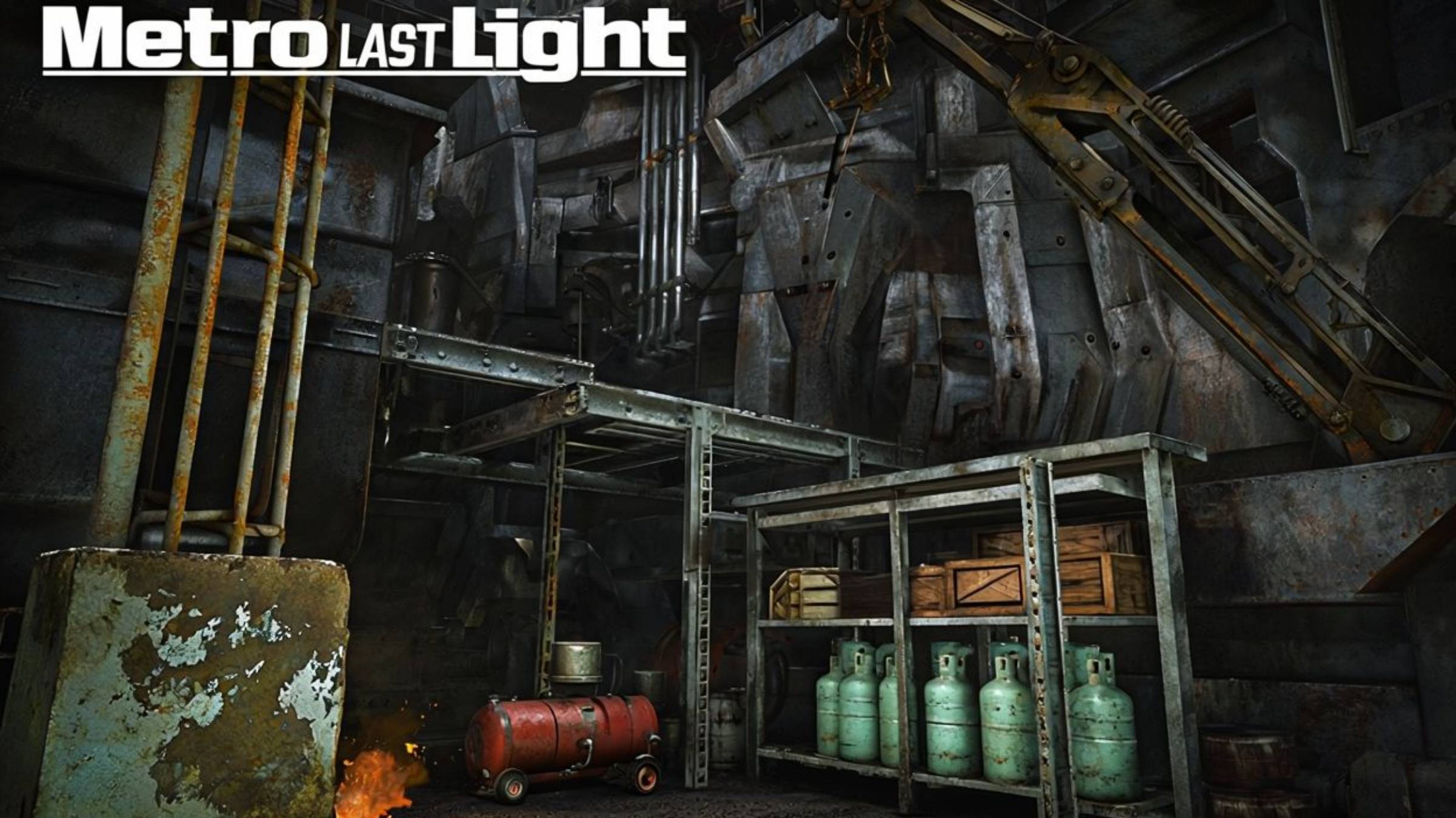 Metro Last Light №7 Режим "Игросериал"4k 60к/с - Красная мастерская.