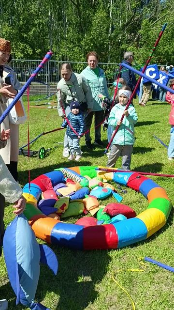 Уличный аттракцион для детей "Рыбалка"