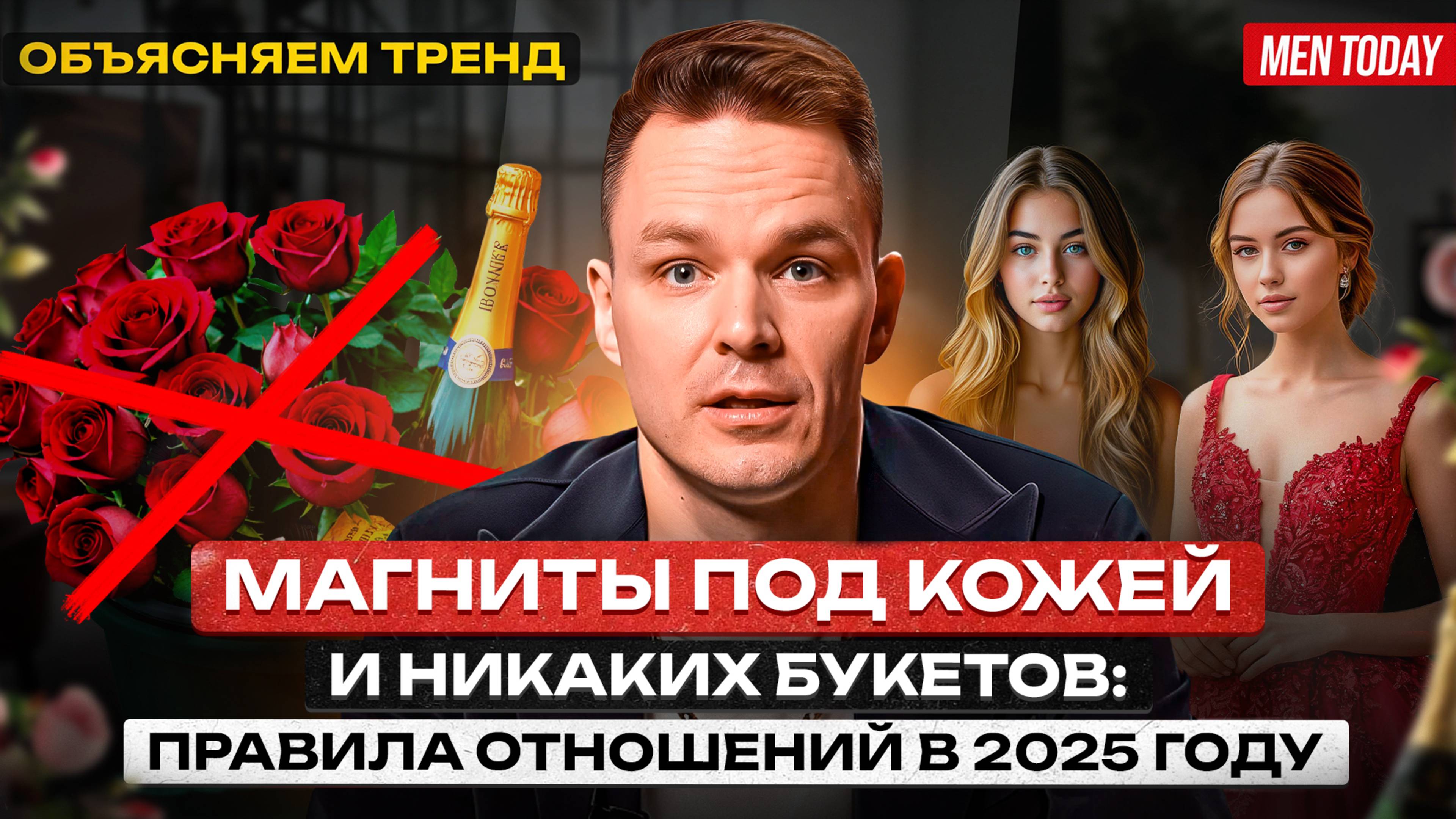 Объясняем тренд | Магниты под кожей и никаких букетов: правила отношений в 2025 году