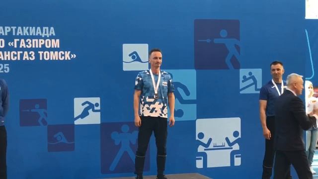 Награждение мужчин легкоатлетов