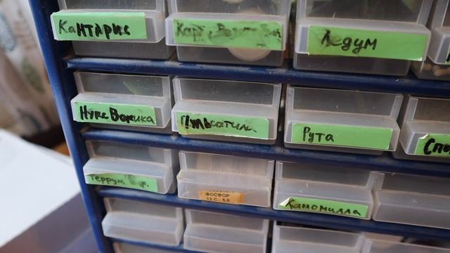 Разбор гомеопатической аптечки