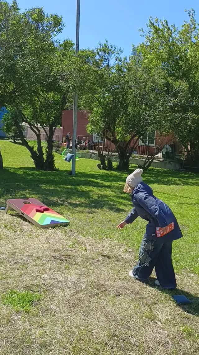 Уличная игра «Корнхол» (Cornhole)