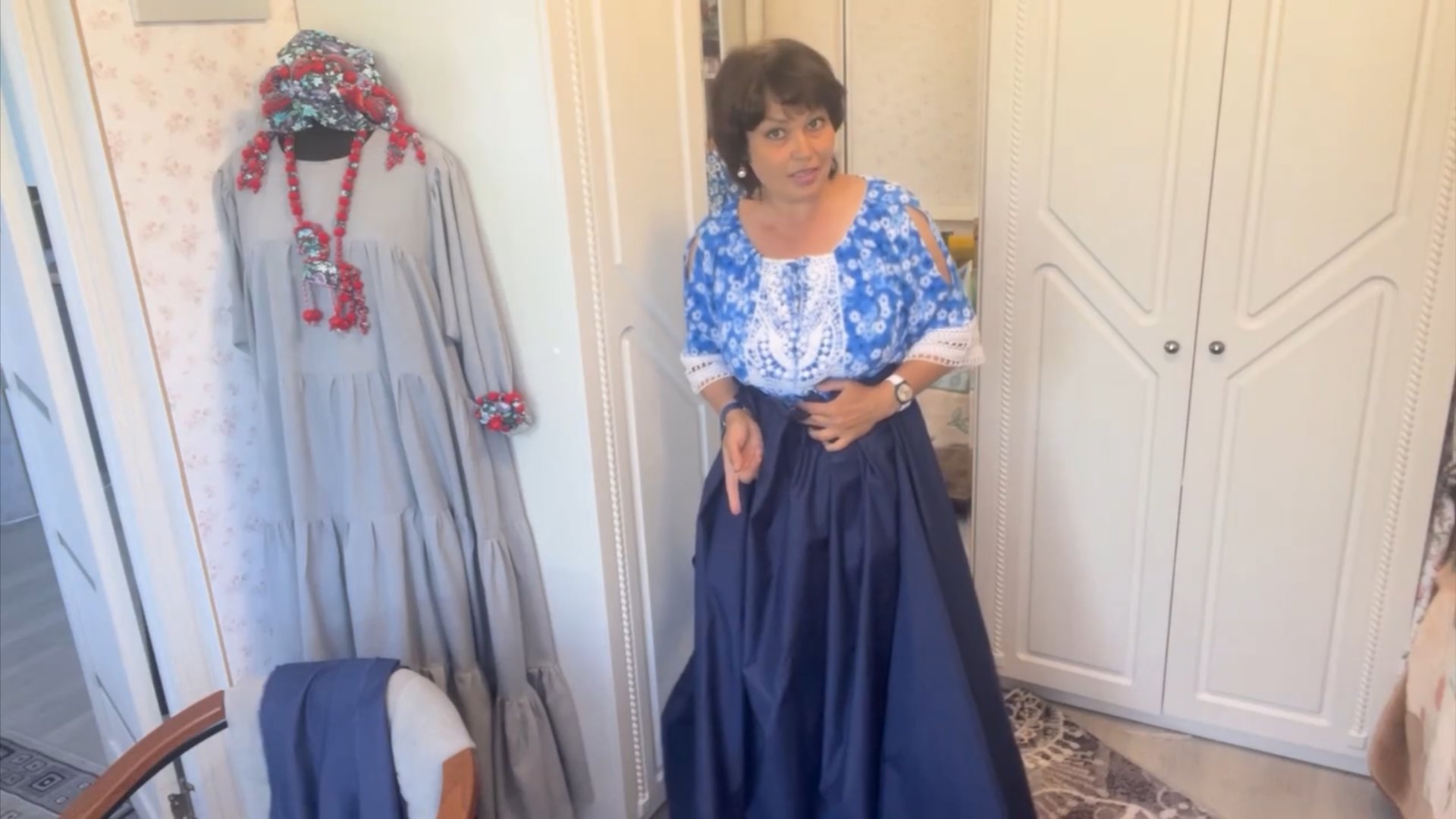 Начинаем шить новый костюм в народном стиле. Часть 1.