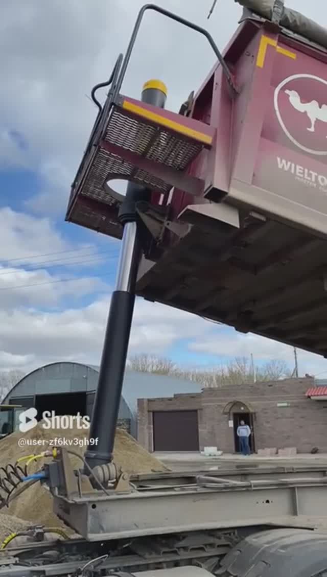 ATL 179 5 7130 ГИДРОЦИЛИНДР ДЛЯ WIELTON ОТ АТЛАНТ ГИДРАВЛИК #truck#cylinder