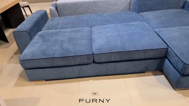 Диван-кровать «Нарвик» с пуфом от TheFurny.