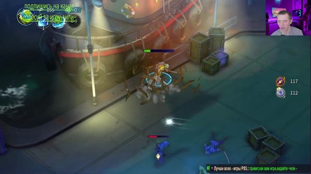 PS5-Новые Черепашки ниндзя,операция Зелёный Флешбэк ,битва с боссом