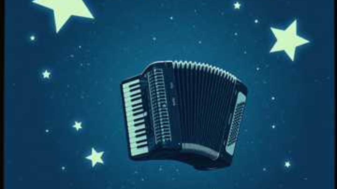 Космонавт с гармонью