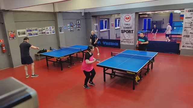 Бадаев А. (717) - Малевич-Нельсон Д. (640) 27.05 ЧЕРРИ-турнир по настольному теннису