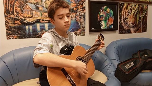 "Город золотой" (репетиция). Исполняет Сергей С.