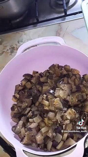 Баклажаны на зиму с чесноком