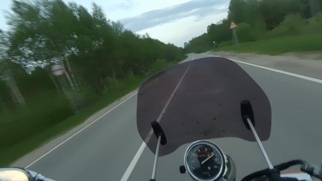 Honda Rebel CMX250 прохват Тверь-Старица-Барская Усадьба-Тверь часть 5