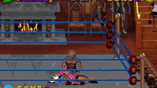 WWF In Your House PC MS-DOS - Ultimate Warrior playthrough for the Intercontinental Title