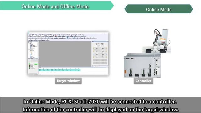RCX340「RCX-Studio 2020」operation #2【Startup and Connection Part1】