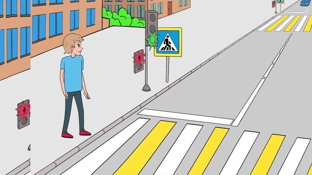 Ожившие раскраски РСА I 2 сезон I Выпуск 17: "Зачем горит красный сигнал светофора?"