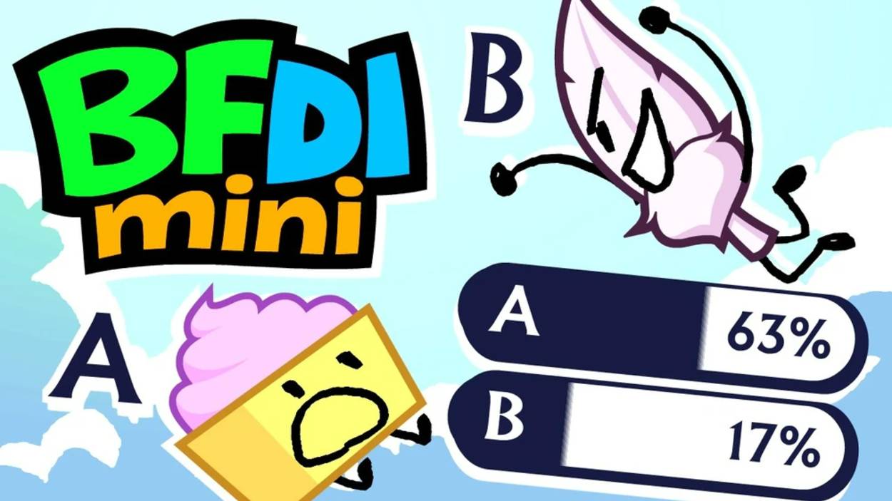 1-We asked TikTok to VOTE the best object — BFDI MINI
