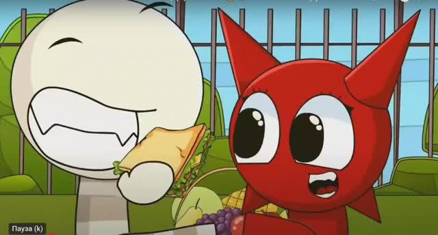 Мультики про спрунки. 14 серия "Мруна и Вайрум.День приколов."