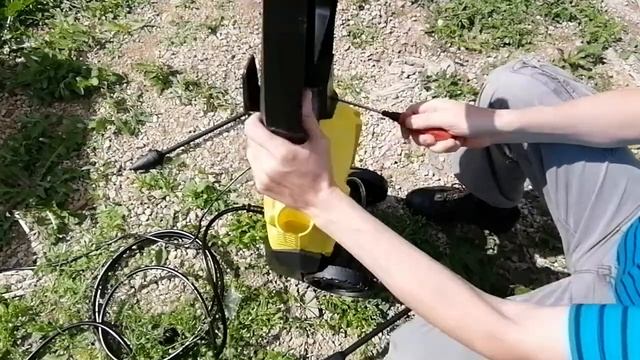 Обзор и сборка Karcher K 3, мойка высокого давления