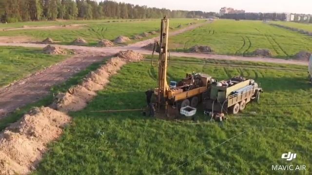 Бурение скважины на воду. Видео от благодарных заказчиков