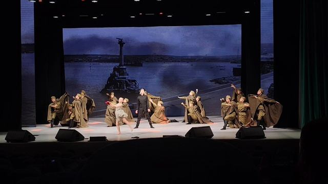 "Девочка-водитель танка" образцовый хореографический ансамбль "Атлантика" г. Севастополь 23.05.25