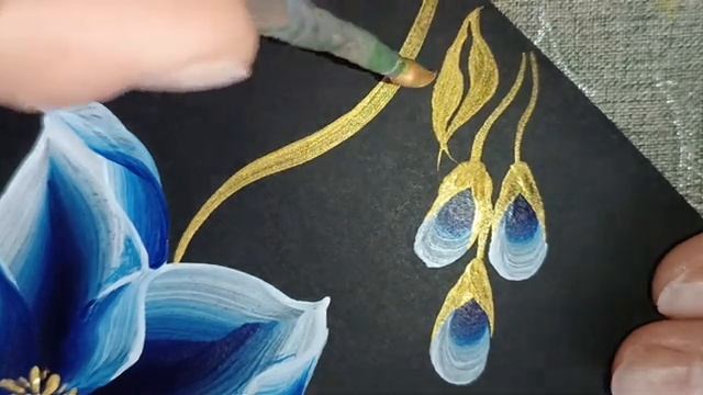 Рисуем акрилом