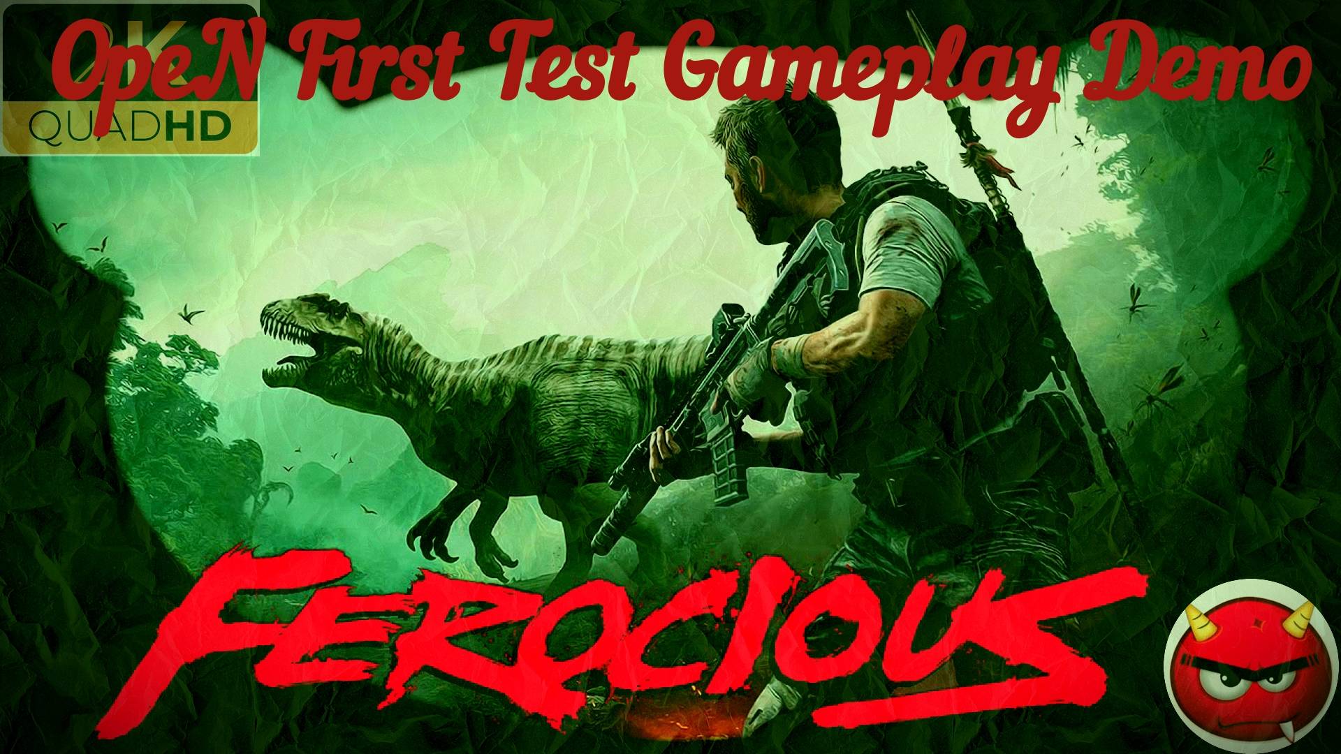 ⚡FEROCIOUS⚡Прохождение 2⚡OpeN First Test Gameplay Demo⚡Dinosaurs⚡Survival Horror Shooter⚡ 2025⚡