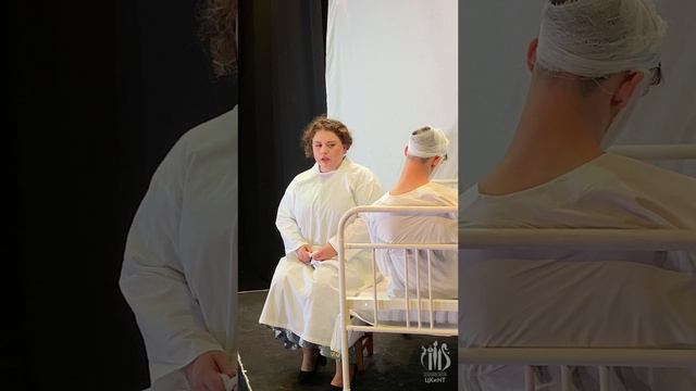 Закулисье  спектакля "По ту сторону времени"