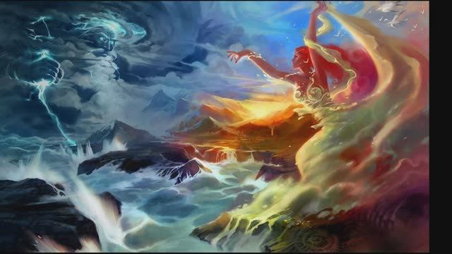 Небо и земля. Елена Березовская.