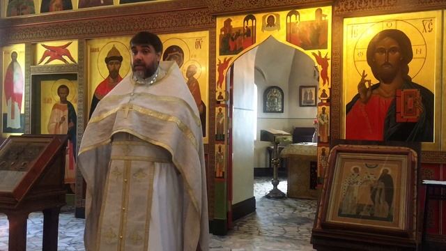 29.05.2025 Проповедь иерея Иоанна Шумилова в день Вознесения Господня