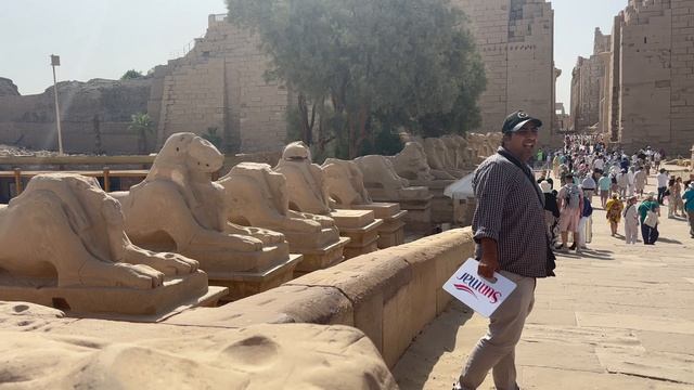 Храм Амона. Луксор. Египет.