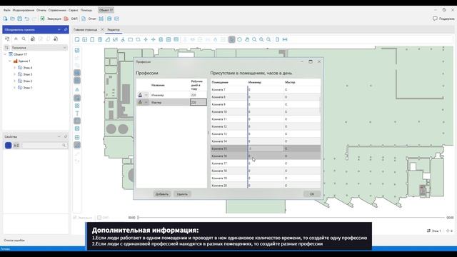 Urban ПромРиски. Размещение людей
