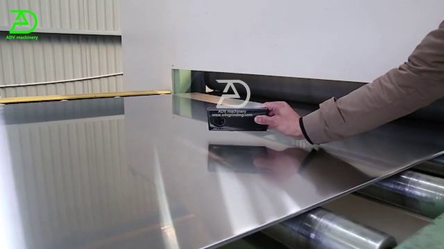 ⚡️Полировально-ламинирующий станок производит 20-миллиметровую стальную пластину за 7 минут