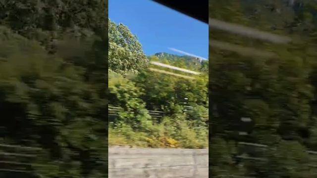 Путешествие по дороге в Неаполь. Италия. И наконец, море! Средиземноморье.