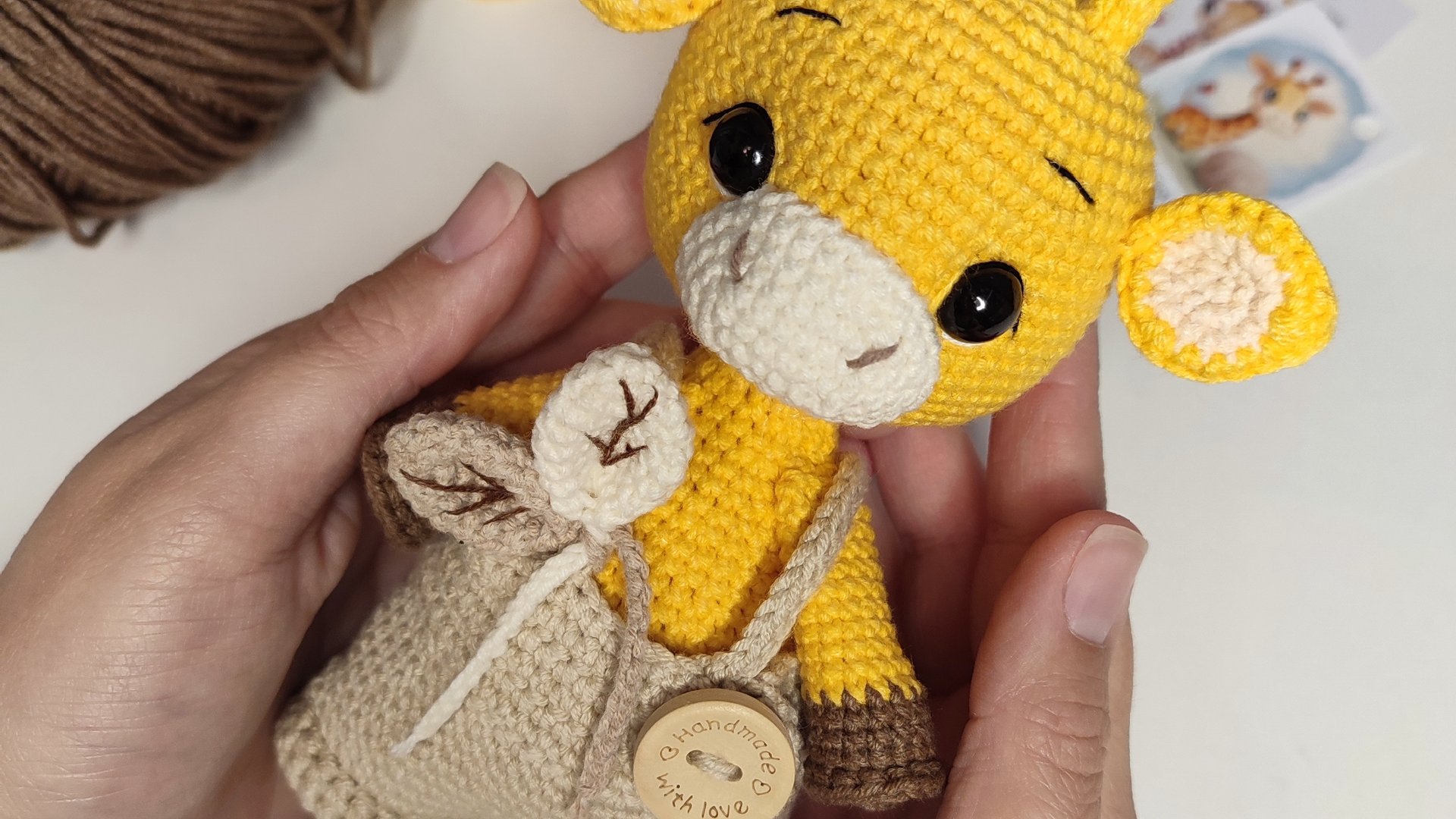 И сново жирафик, ну очень любят эту игрушечку детки❤