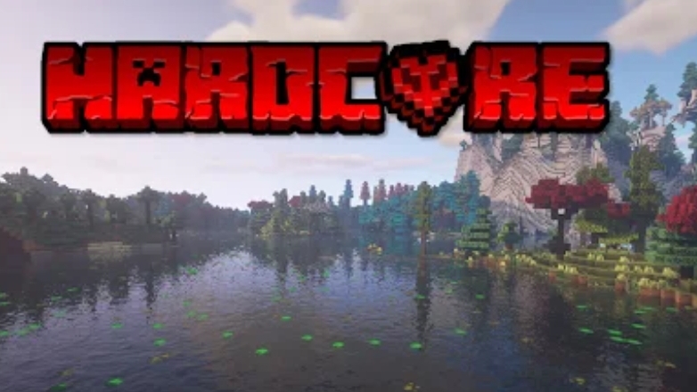 Я играю в хардкор minecraft!!!