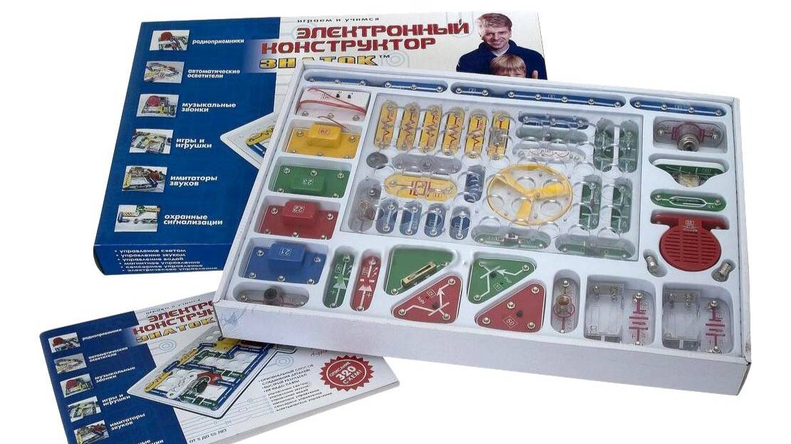 Электронный конструктор Знаток. Обзор и наше мнение.