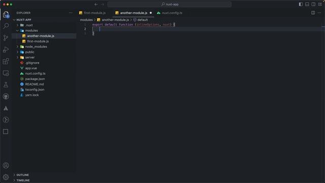 03 Создание первого модуля Nuxt с нуля. Урок по Vue.js