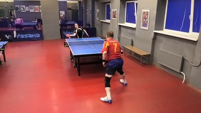 Гаврилов Г. (442) - Гребенкина В. (339) 27.05 ЧЕРРИ-турнир по настольному теннису