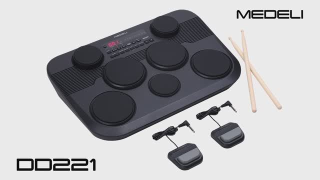 Портативная ударная установка MEDELI DD221