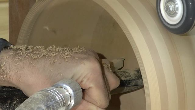 Точение сегментной вазы на токарном станке JIB W 901